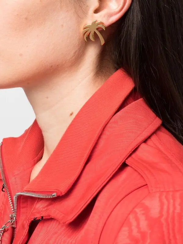 Palm Angels Palm Stud Earrings