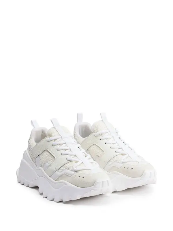 Ami Panelled Low-top Sneakers
