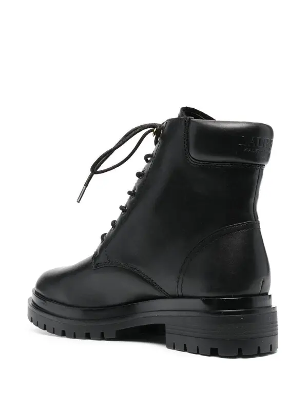 Ralph Lauren Corinne Lace-up Combat Boots