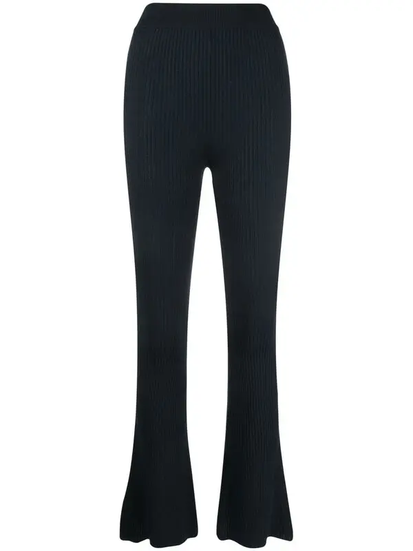 Stella McCartney Ribbed Flared Trousers