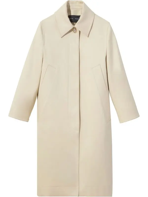 Proenza Schouler Single-breasted Cotton Coat