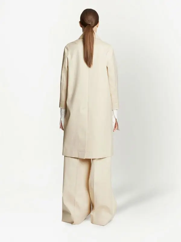 Proenza Schouler Single-breasted Cotton Coat