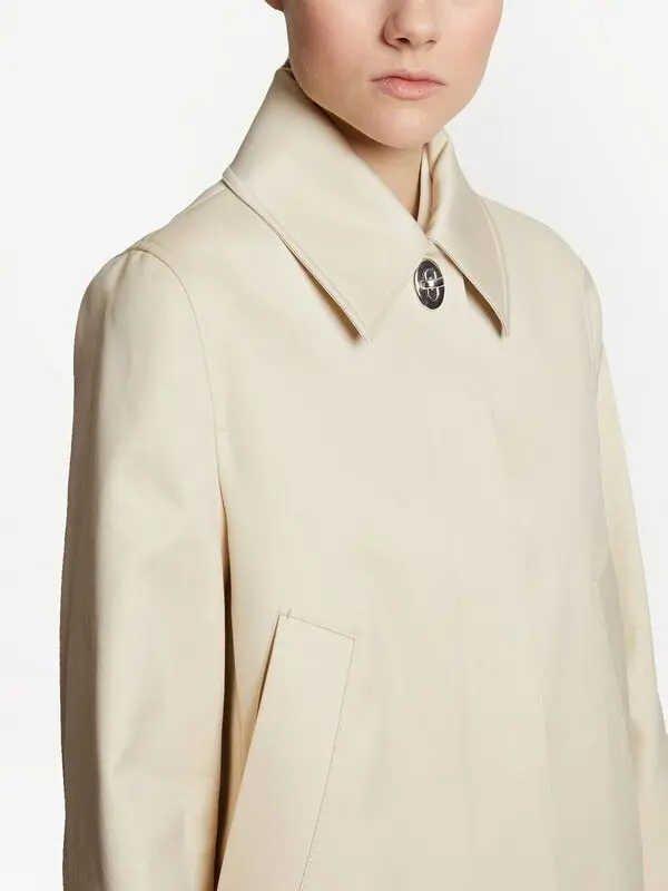 Proenza Schouler Single-breasted Cotton Coat