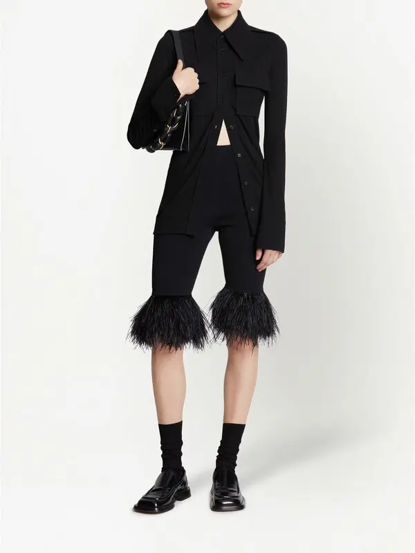 Proenza Schouler Pointed-collar Button-up Shirt