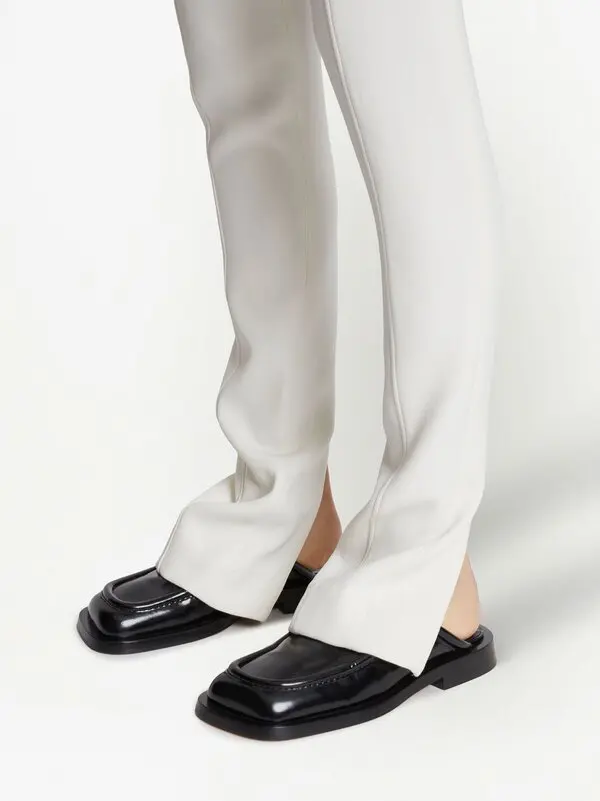 Proenza Schouler Bi-stretch Crepe Slim Trousers