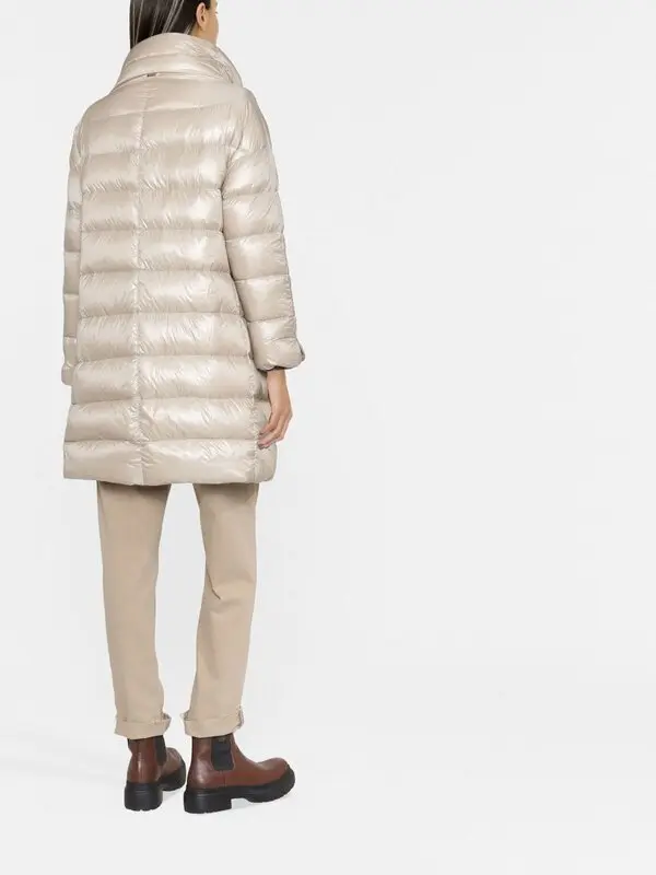 Herno High-neck Puffer Jacket - Neutrals