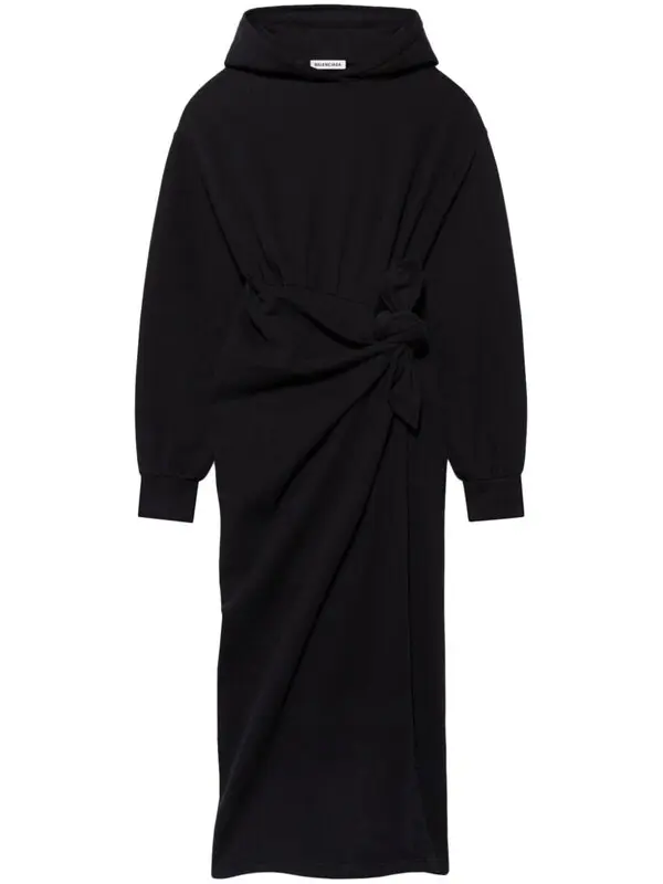 Balenciaga Easywrap Hooded Dress