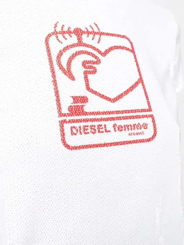DIESEL® Sequin-embellished Logo T-shirt