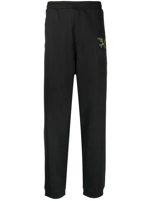 Kenzo Crest Logo-embroidered Track Pants