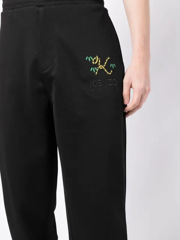 Kenzo Crest Logo-embroidered Track Pants