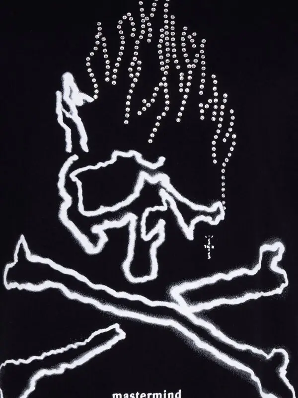 TRAVIS SCOTT X Mastermind Skull Cactus Jack Crew Neck T-shirt