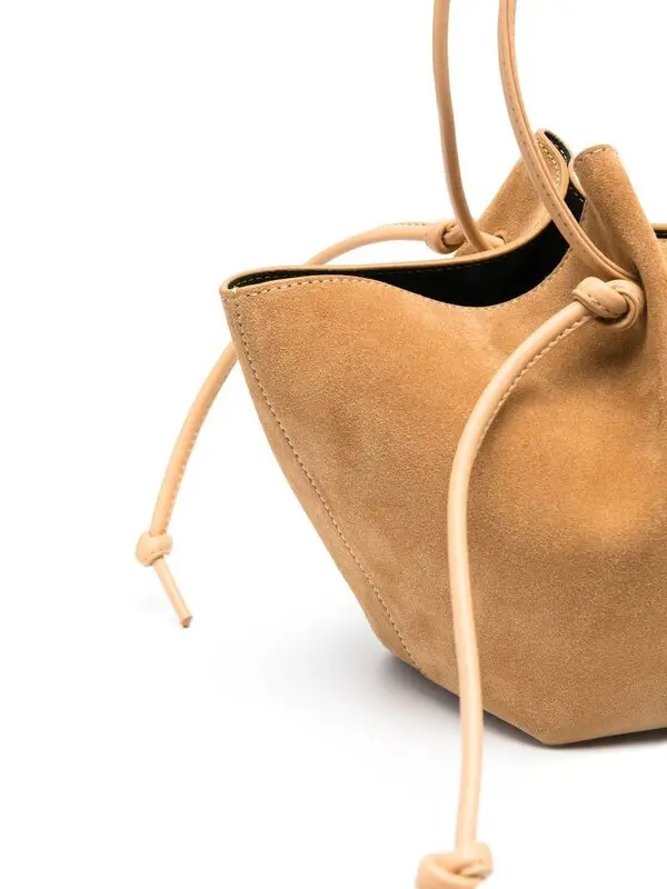 Yuzefi Drawstring-fastening Suede Bucket Bag