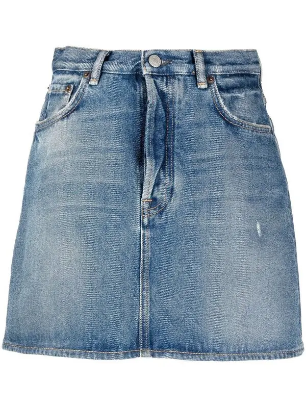 Acne Studios Mini Denim Skirt