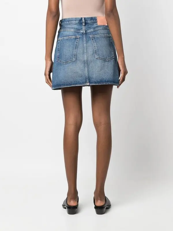 Acne Studios Mini Denim Skirt