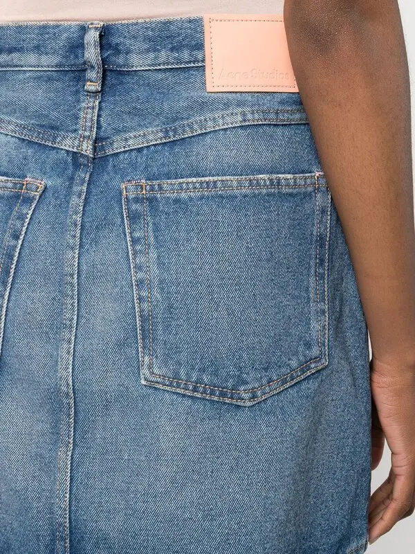 Acne Studios Mini Denim Skirt