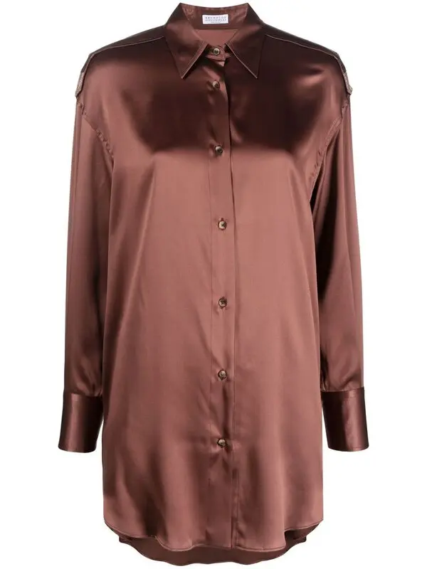 Brunello Cucinelli Monili Chain Shirt