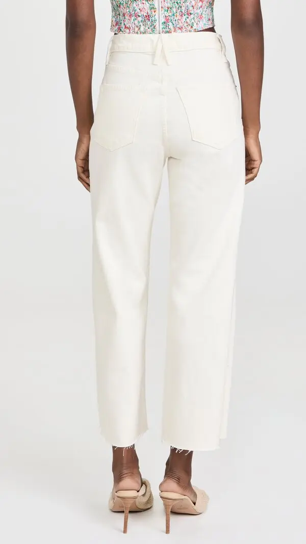 SLVRLAKE Grace Crop Jeans - White