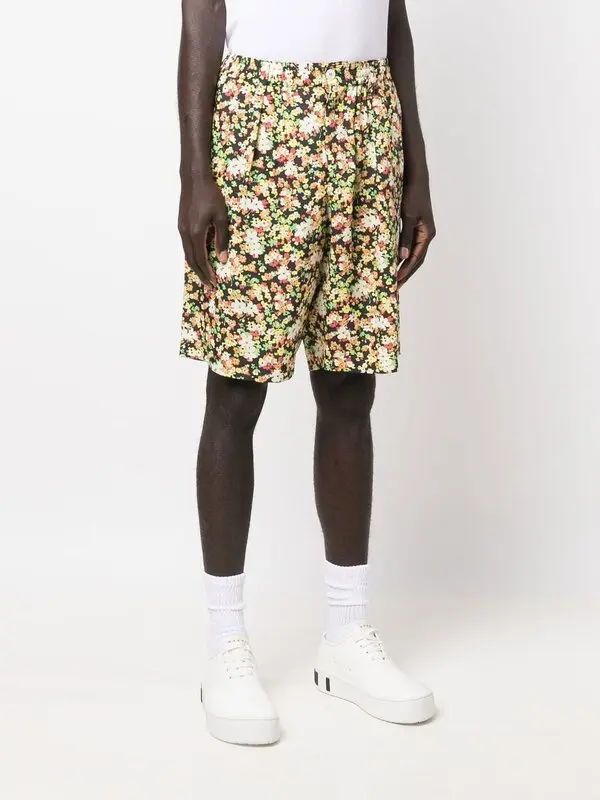 Marni Floral-print Bermuda Shorts