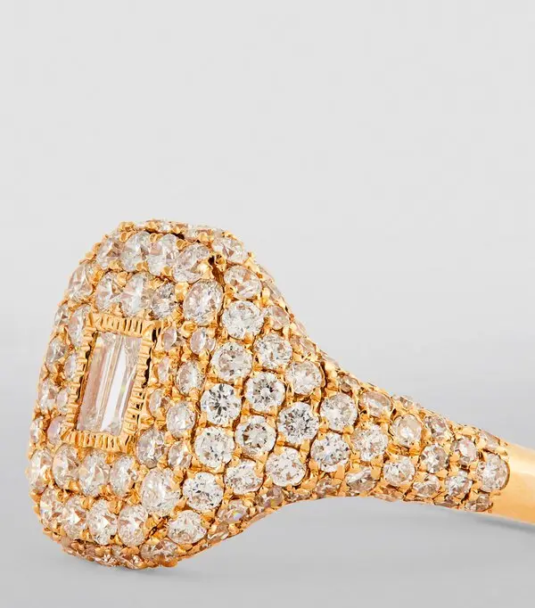 Shay Diamond Pavé Ring - Gold
