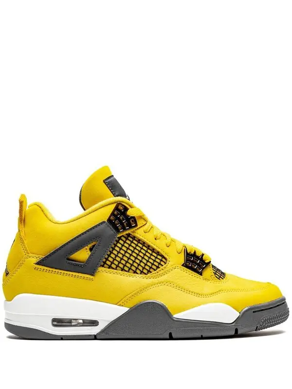 JORDAN Air 4 Retro Lightning Sneakers - Yellow