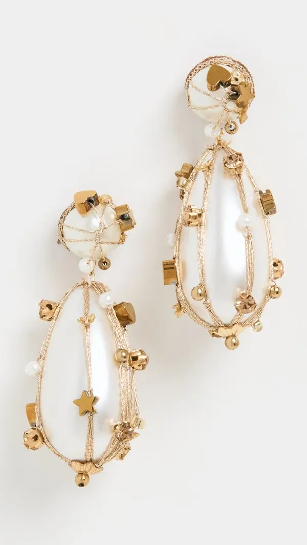 Deepa Gurnani Deepa Cora Earrings