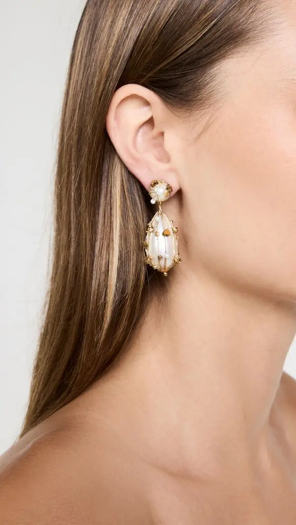 Deepa Gurnani Deepa Cora Earrings