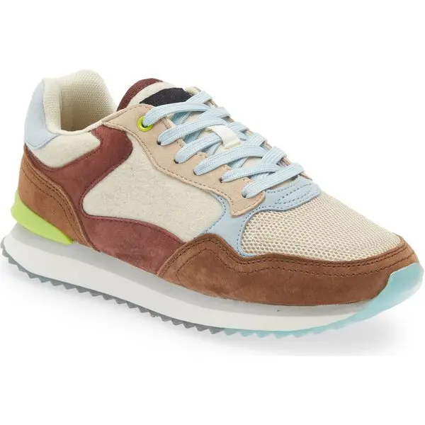 HOFF Reno Colorblocked Lace-up Sneakers - Brown