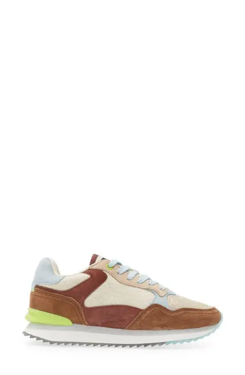 HOFF Reno Colorblocked Lace-up Sneakers - Brown
