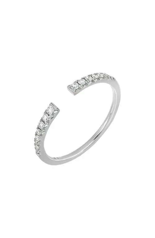 Bony Levy Diamond Cuff Ring - 18k White Gold