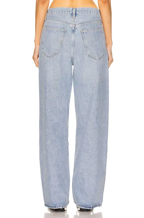 AGOLDE Low Slung Baggy Jeans - Void