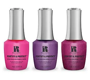 RED CARPET MANICURE Romantics Gel Polish Trio - One-color
