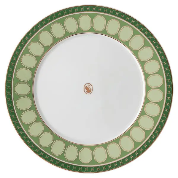 SWAROVSKI Signum Dinner Plate - Green
