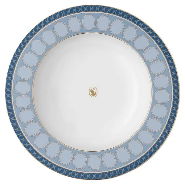 SWAROVSKI Signum Soup Plate - Blue