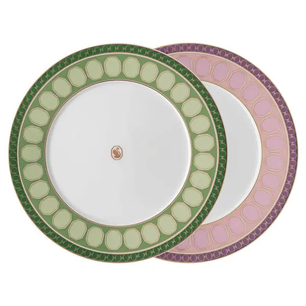 SWAROVSKI Signum Plate Set - Green