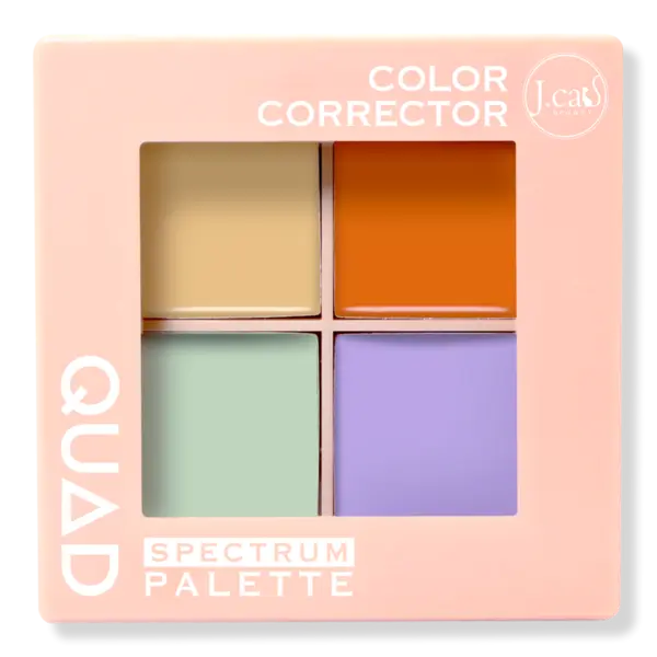 J.CAT BEAUTY Color Corrector Quad Spectrum Palette - One-color