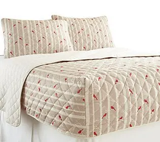 SHAVEL Micro Flannel Rv Short Queen Bedspread - One-color