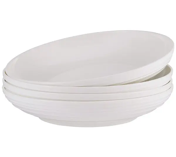 MIKASA Ciara Set Of Four Pasta Bowls - One-color