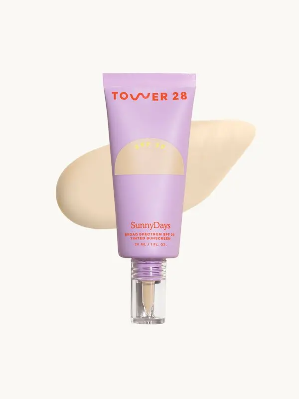 TOWER 28 Sunnydays Spf 30 Tinted Sunscreen Foundation - 10 Larchmont