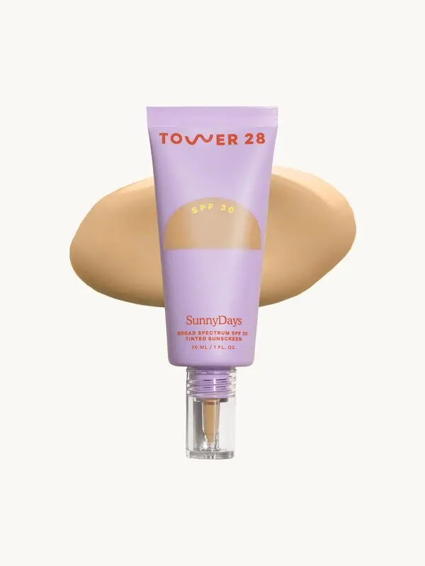 TOWER 28 Sunnydays Spf 30 Tinted Sunscreen Foundation - 20 Mulholland