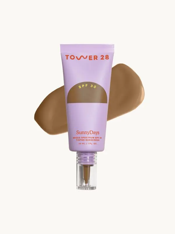 TOWER 28 Sunnydays Spf 30 Tinted Sunscreen Foundation - 50 Sunset