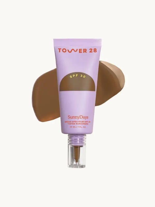 TOWER 28 Sunnydays Spf 30 Tinted Sunscreen Foundation - 55 Temescal