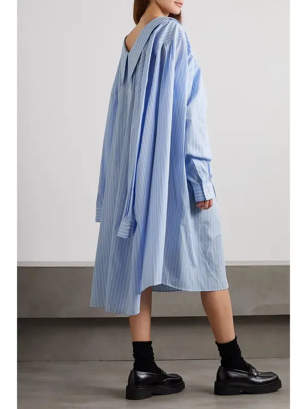 knee length dresses for ladies It All Comes Together Brown Striped Dress – Shop the Mint main image 1
