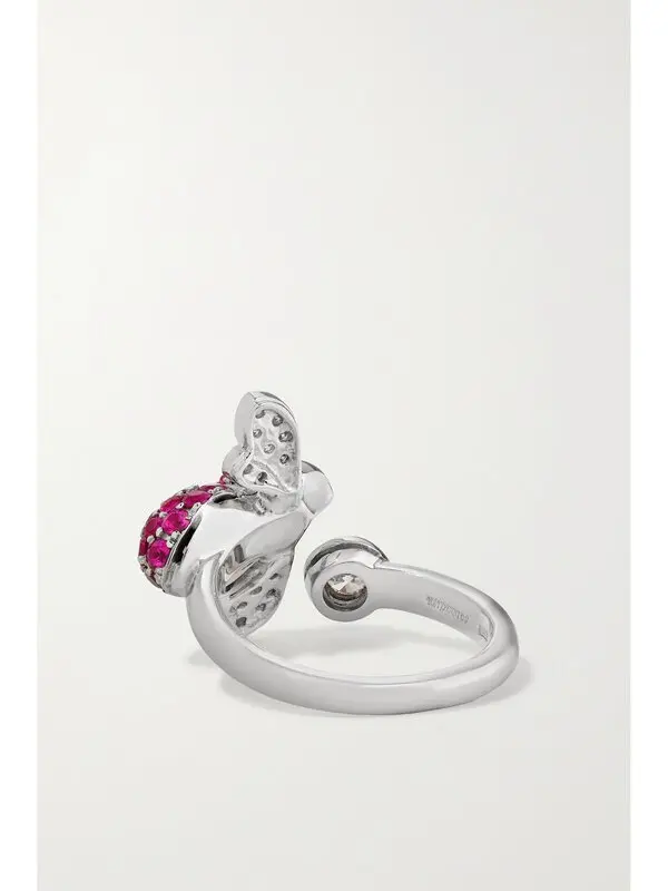 SABBADINI Bee Sapphire And Diamond Ring