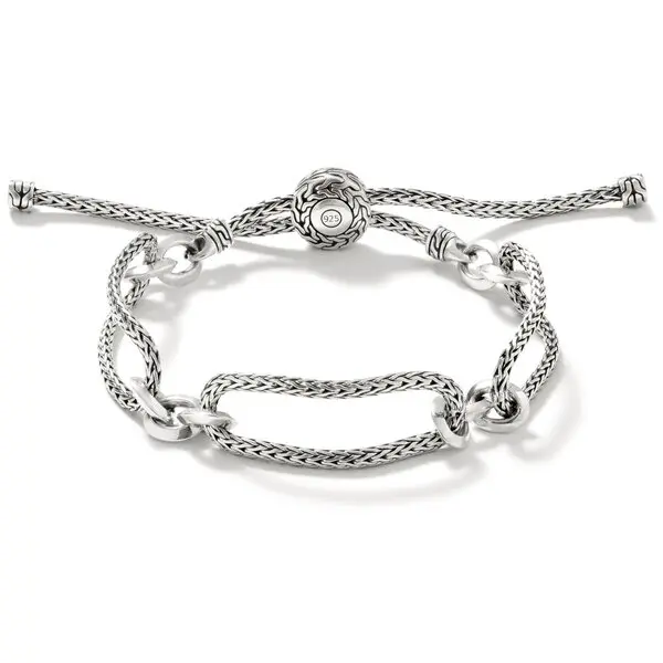 John Hardy Soft Chain Slider Bracelet - Sterling Silver