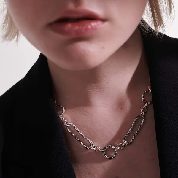 John Hardy Soft Chain Link Necklace