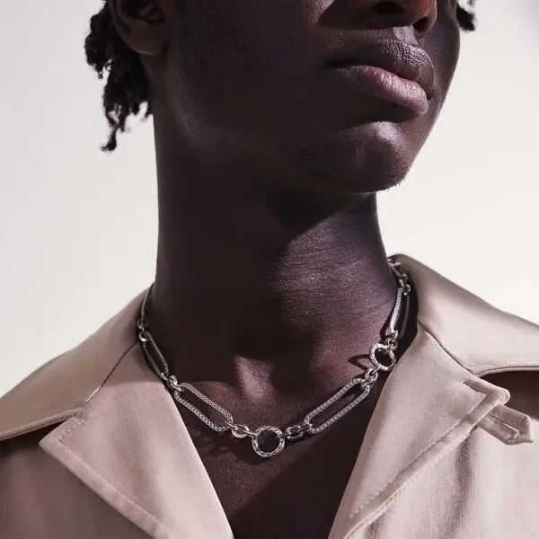John Hardy Soft Chain Link Necklace