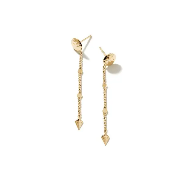 John Hardy Reticulated Drop Earrings