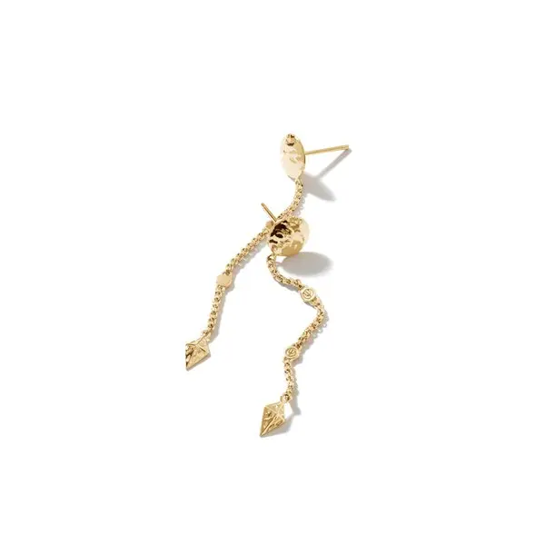 John Hardy Reticulated Drop Earrings
