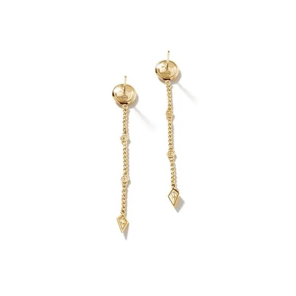 John Hardy Reticulated Drop Earrings