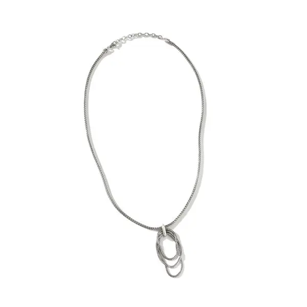 John Hardy Soft Chain Pendant Necklace 2.5mm